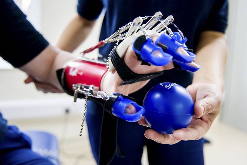 SaeboFlex Therapy ! Royal Bucks Rehabilitation Centre